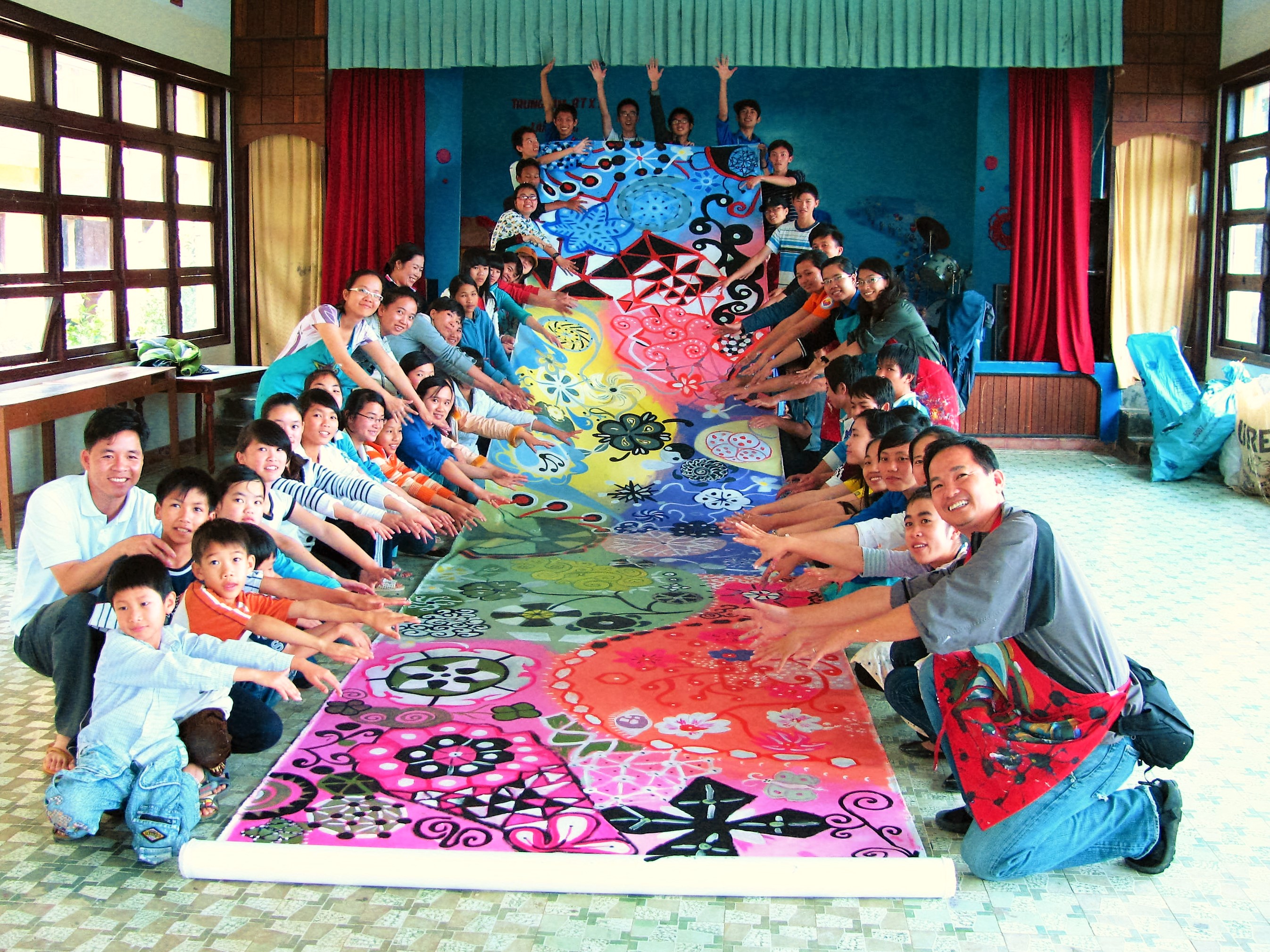 About Circle Painting | Draw All You Can: Collaborative Art